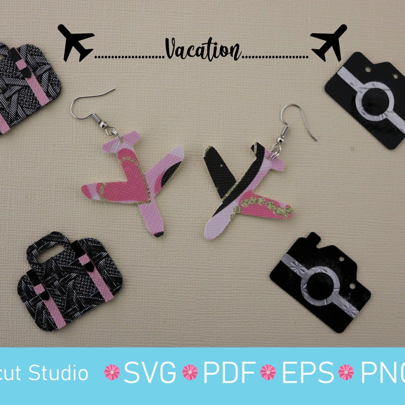 Plane Earrings - Etsy