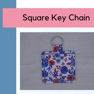 Basic Shapes Key Chain Bundle SVG. Hand Sew Keyrings SVG. Fob SVG ...