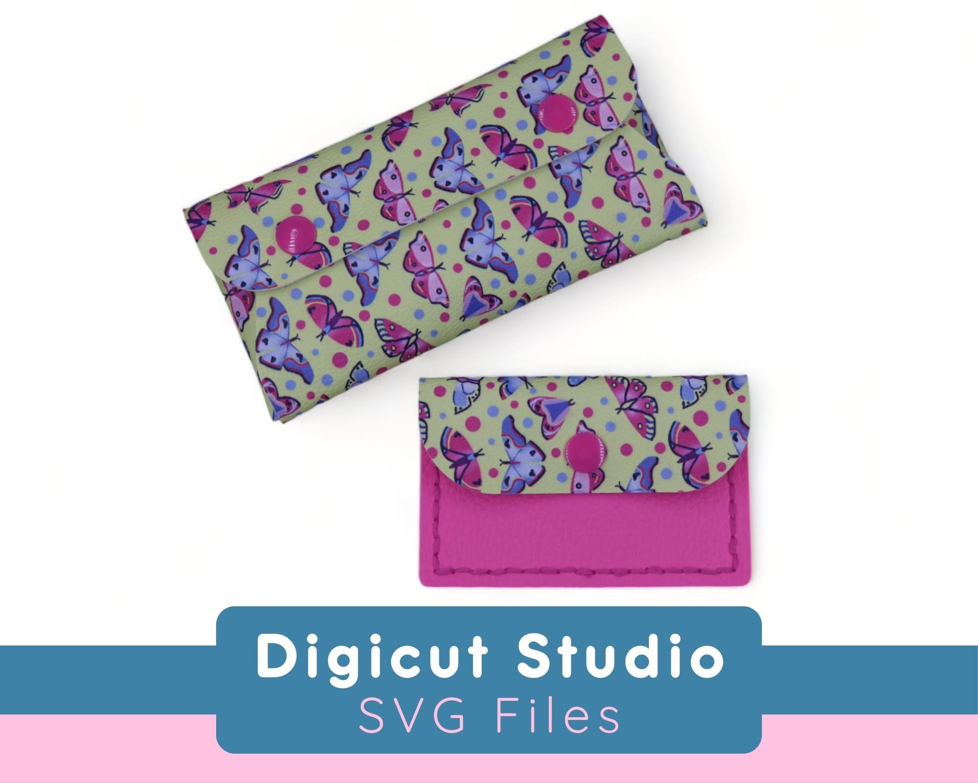 Pouch Bundle SVG. Purse Svg. Credit Card Key Chain. Lipstick Pouch Svg ...