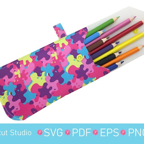 Pencil Box Svg - Etsy