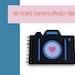 6 X4 Inch Photo Album SVG File. Camera Photobook Svg. Heart Camera ...