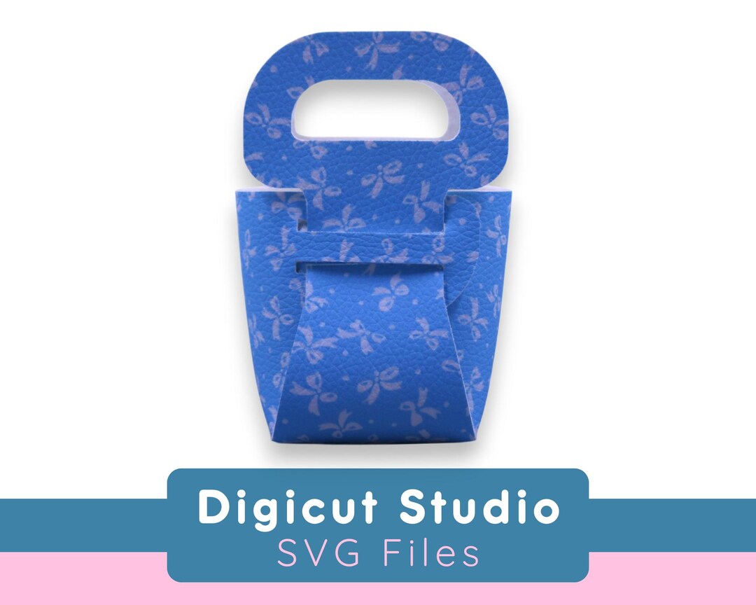 Mini Origami Basket SVG. Mini Easter Basket SVG. Mini Tote Svg. No Sew ...