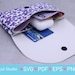 No Sew No Glue Pouch Svg. Snap Wallet Svg. Divided Wallet Svg. Ladies ...