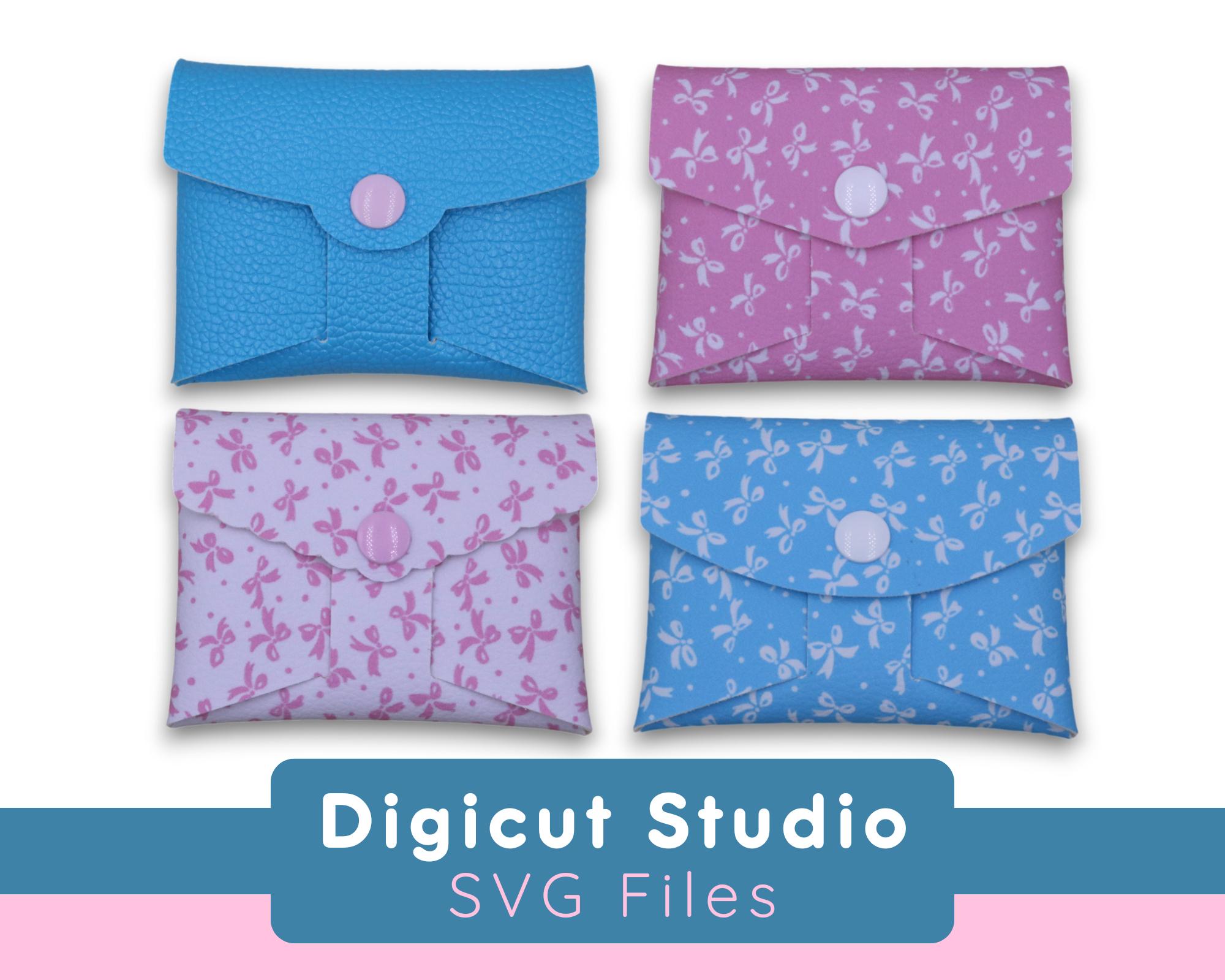 Pouch Bundle SVG. Purse Svg. Credit Card Key Chain. Lipstick Pouch Svg ...