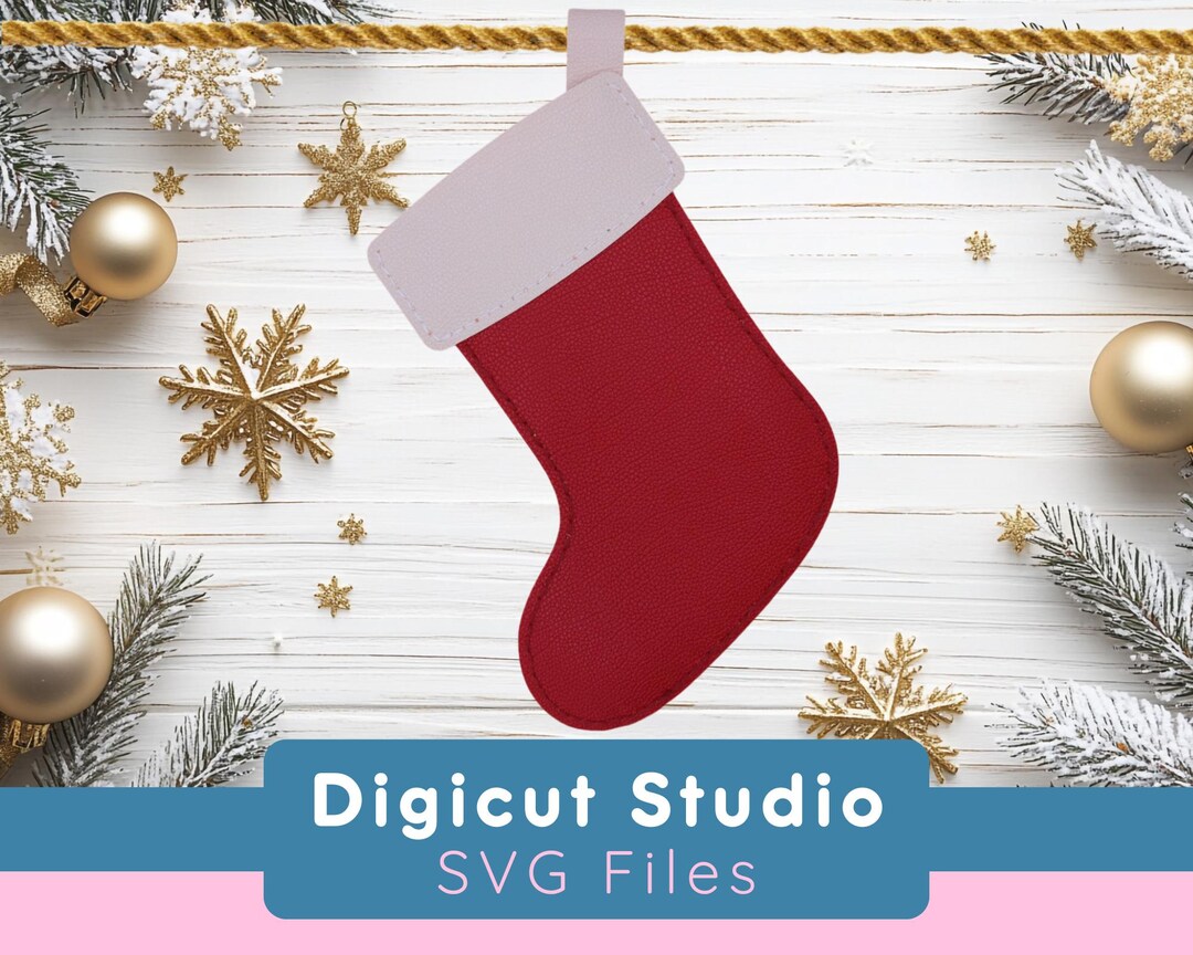 Christmas Stocking Svg. Santa Sack SVG. Gift Card Holder Svg. Christmas ...