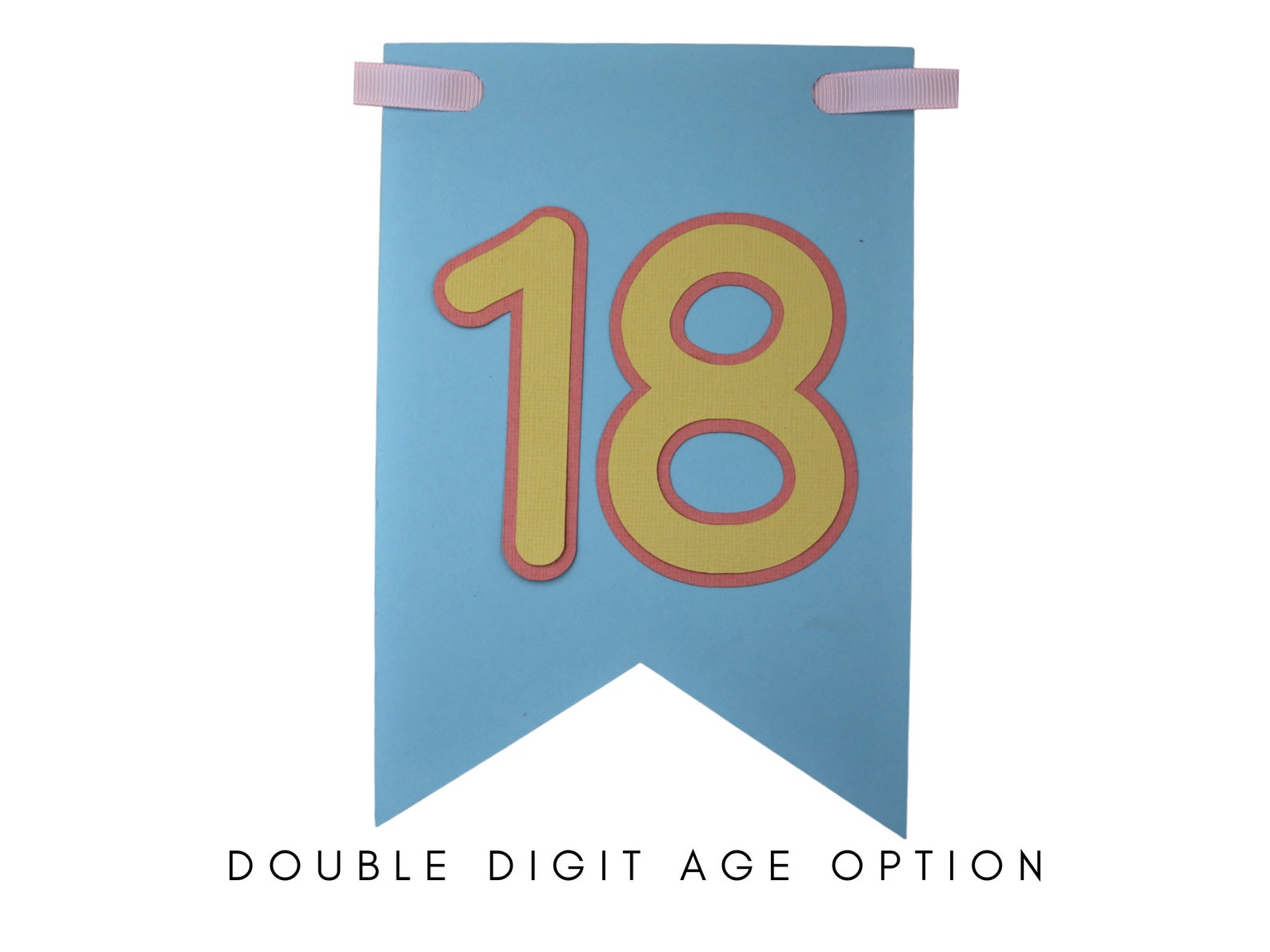 Number Bunting Svg. Wave Bunting. Pastel Party Bunting. Milestone ...