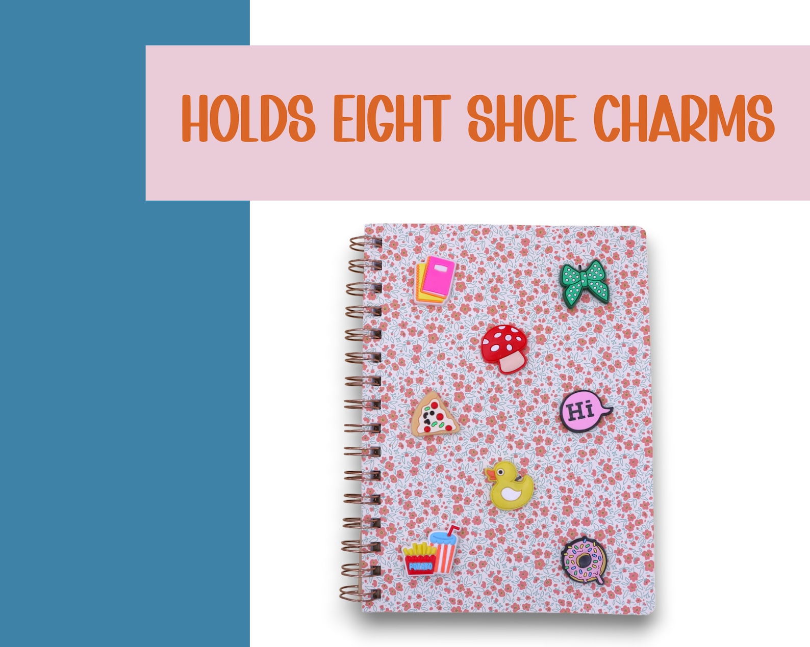 A5 Shoe Charm Book Cover SVG. Cut Punch Bind Template. Journal Making ...