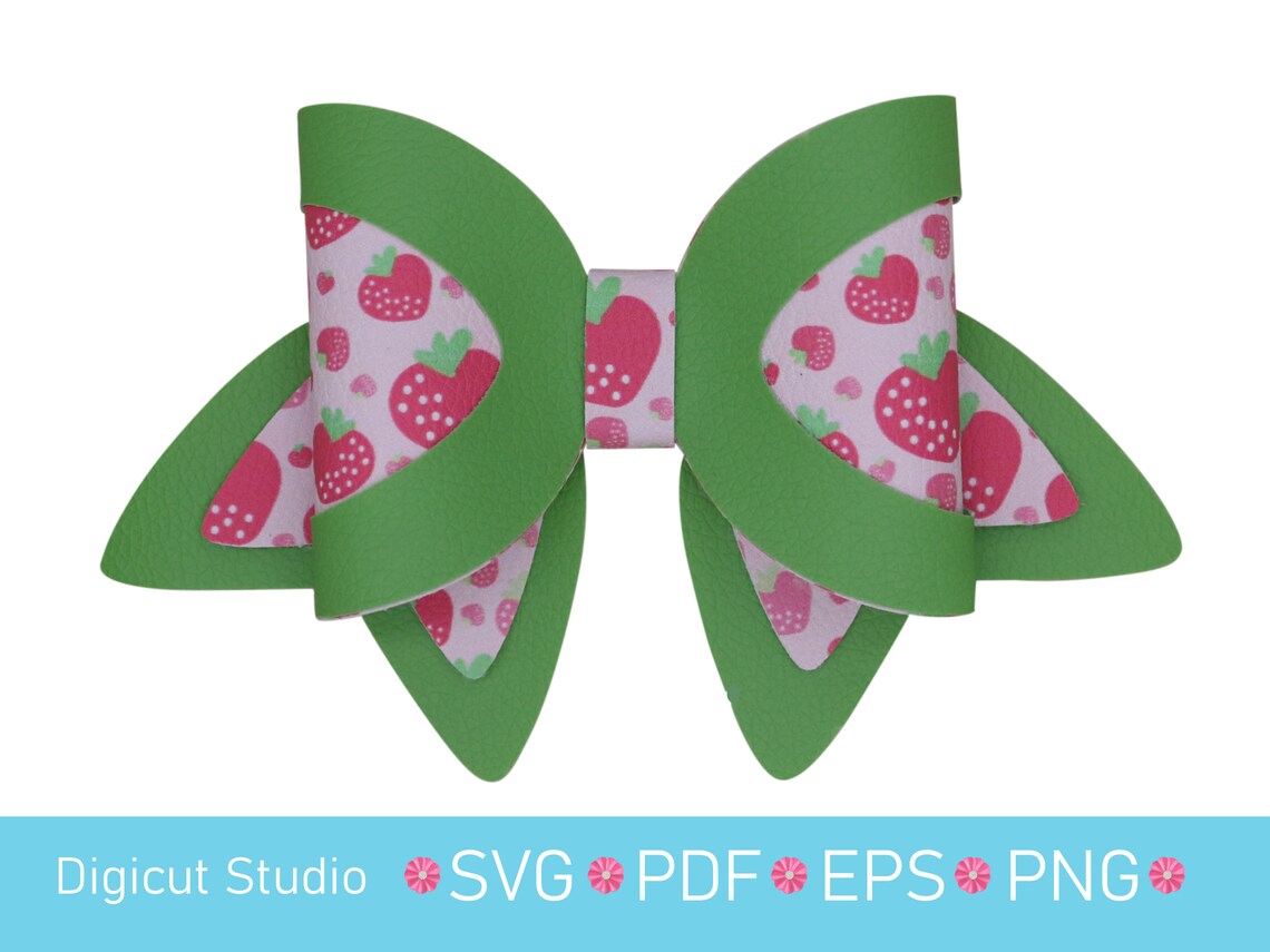 Peak Through Hair Bow SVG. Split Bow Svg. Large Bow. Party - Etsy