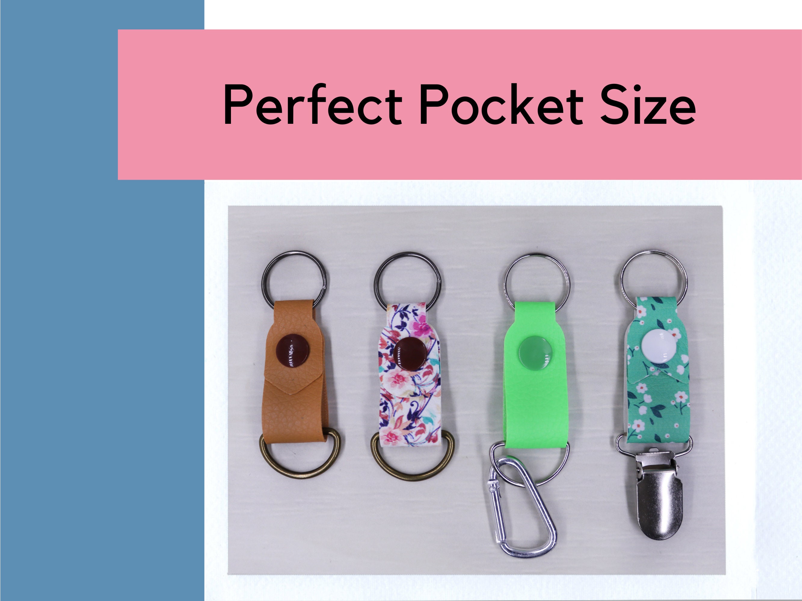 Short Pocket Fobs SVG. Key Fob Svg. Key Chains Svg. Keyring Svg. Faux ...