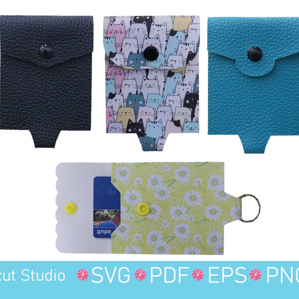 Debit Card Key Chain Holder - Etsy