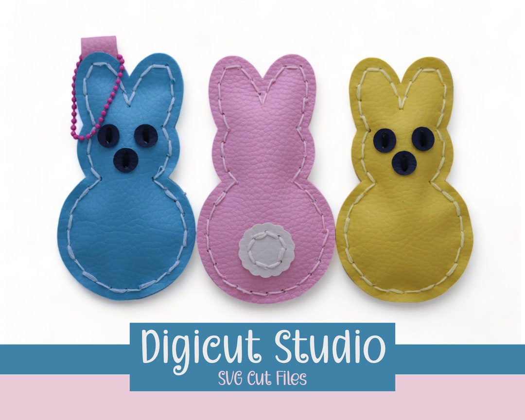 Peep Plush Svg. Easter Peep Plushie Svg. Peep Key Chain Svg. Peep ...