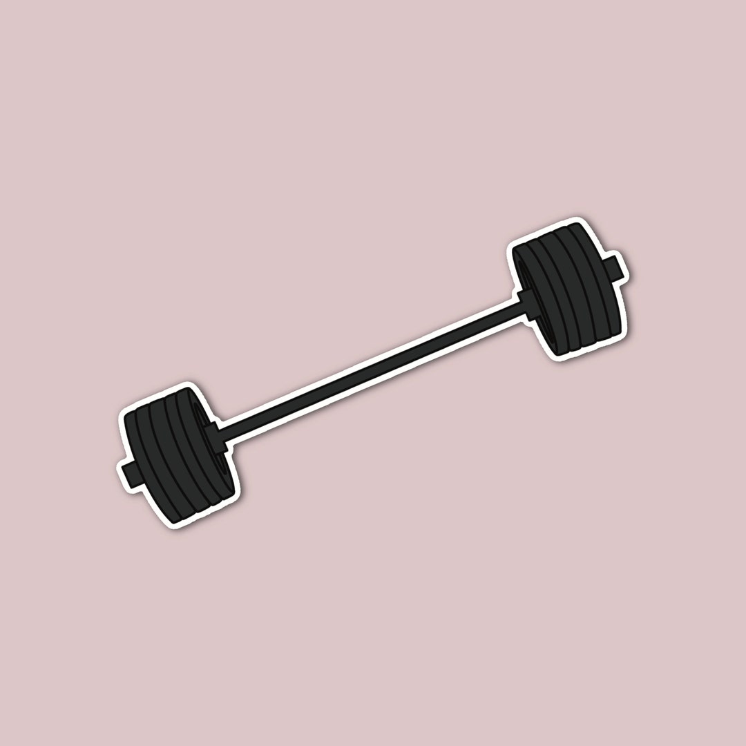 Barbell Powerlifting Sticker, Weightlifting Sticker, Girls Who ...