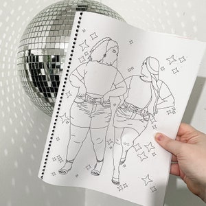 Body Positive Coloring Book, Affirmation Coloring Book, Adult Coloring ...