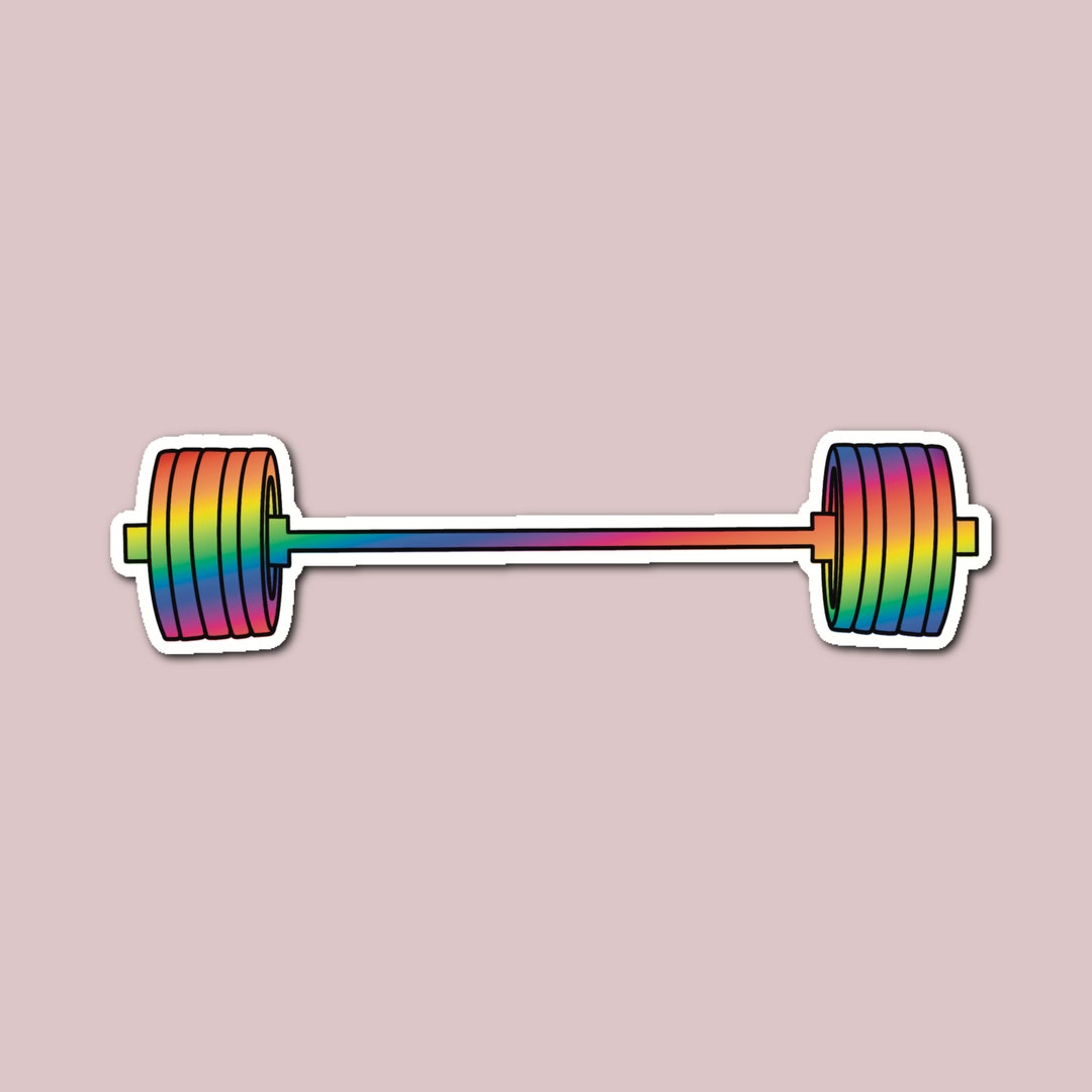 Pride Barbell Powerlifting Sticker, Weightlifting Sticker, Girls Who ...