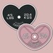 Heart Shaped 45lb Plate Sticker Powerlifting Sticker - Etsy