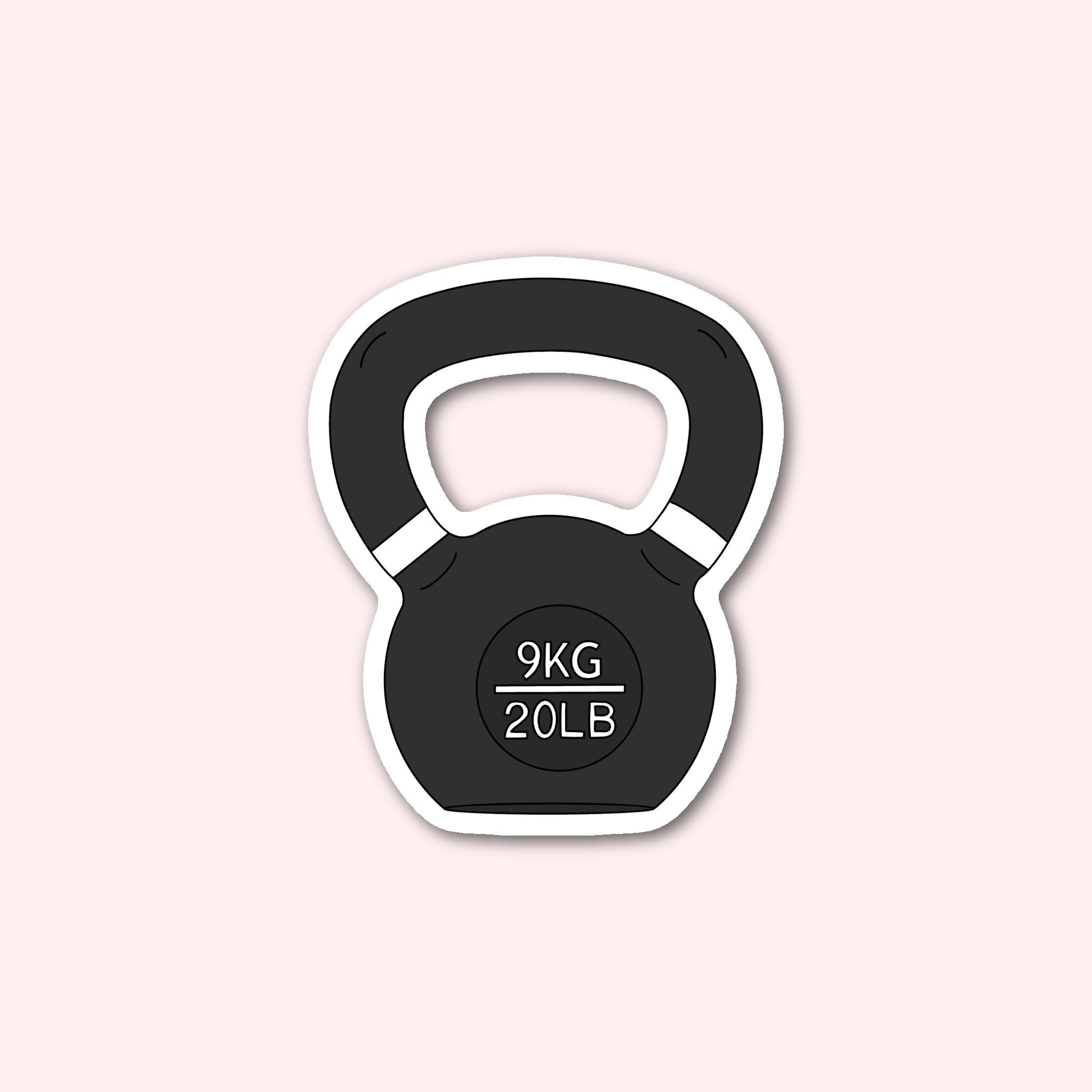 Kettlebell Decal