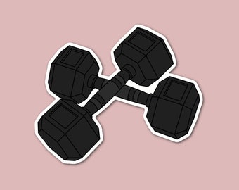 Strong Inside and Out Powerlifting Sticker, Weightlifting Sticker ...