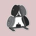 Weight Tree Sticker, Powerlifting Sticker, Weightlifting Sticker, Girls ...