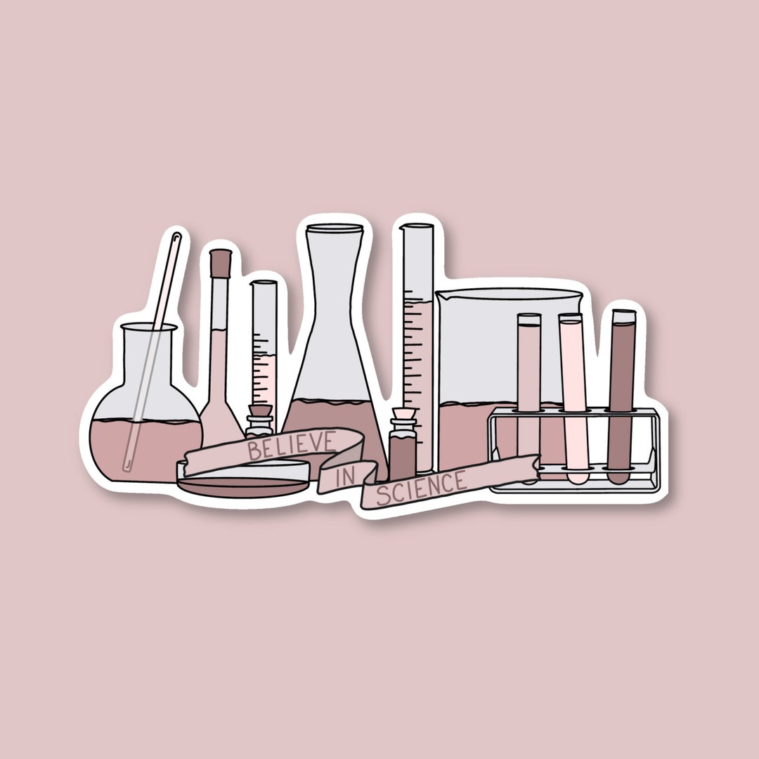 Believe in Science Sticker, Science Sticker, STEM Sticker, Medical ...