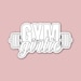 Gym Girlie Sticker, Powerlifting Sticker, Weightlifting Sticker, Girls ...