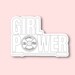 Girl Power Sticker Powerlifting Sticker Weightlifting - Etsy
