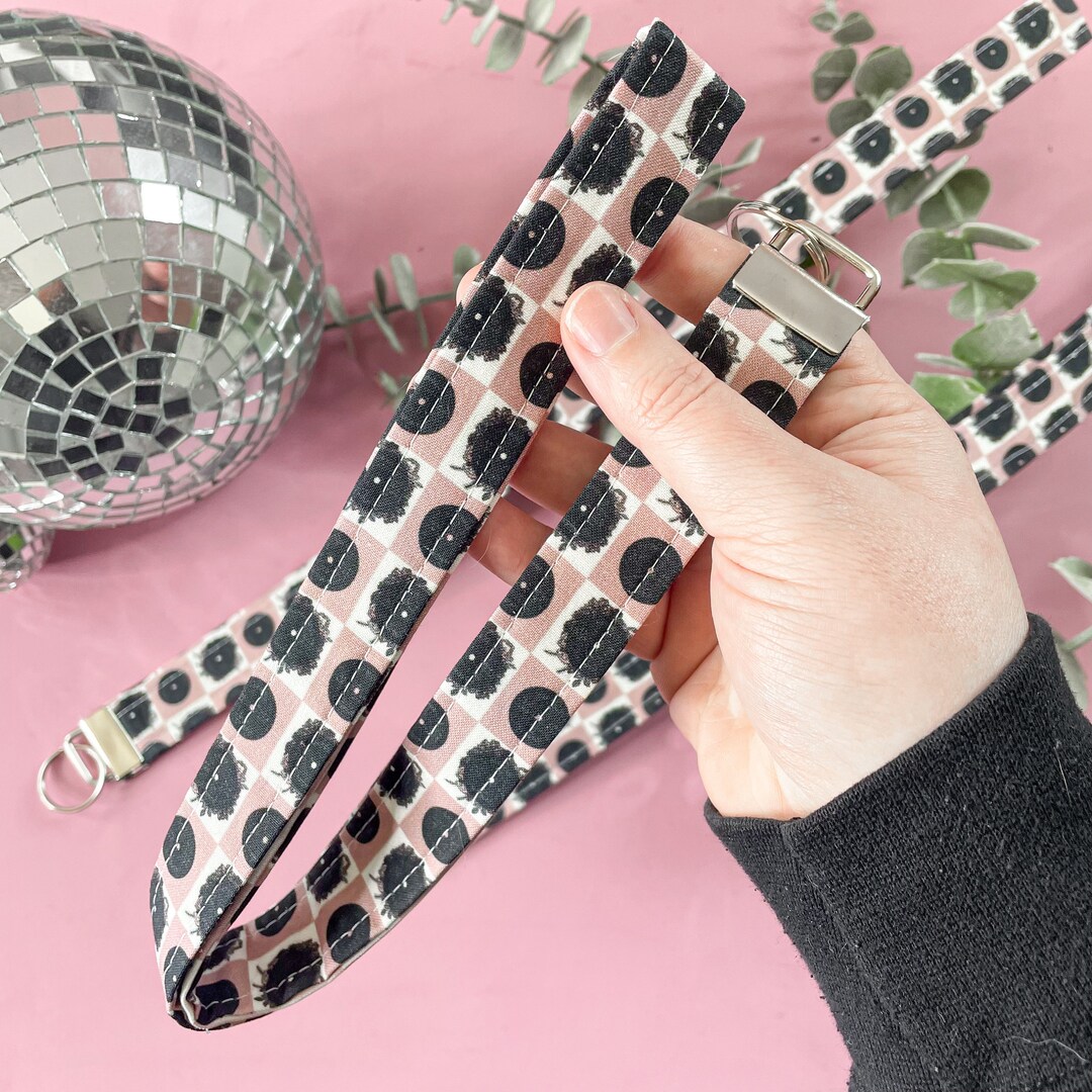 Checkered 45lb Plates Lanyard, Gym Lanyard, Neck Lanyard, Lifting Key ...