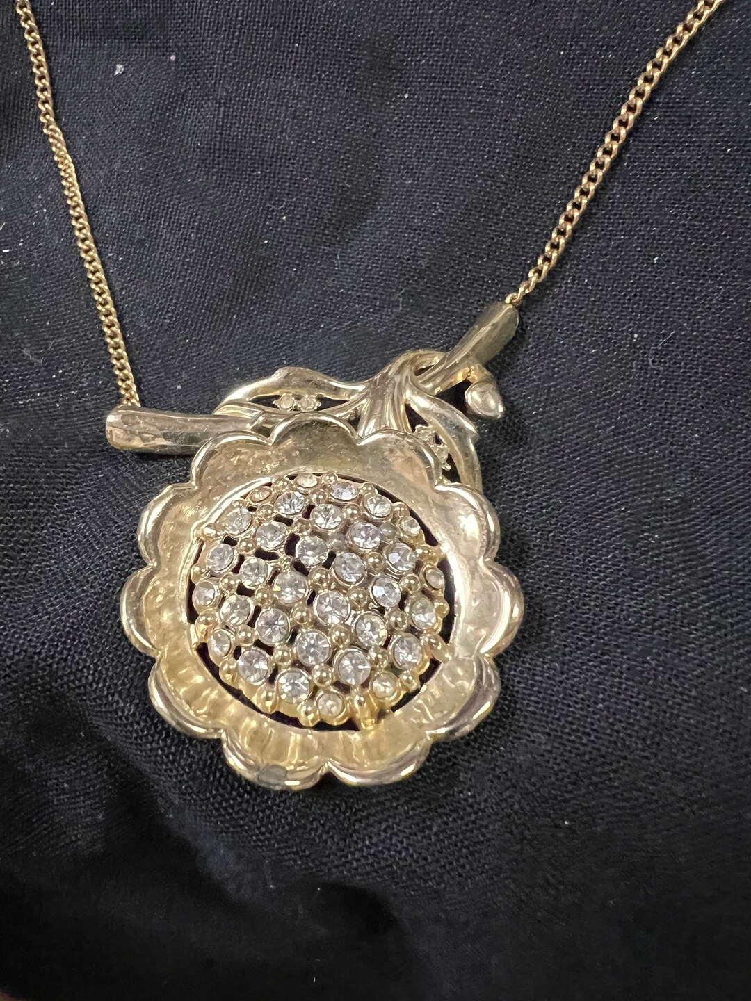 Trifari Flower Necklace 1970’s - Etsy