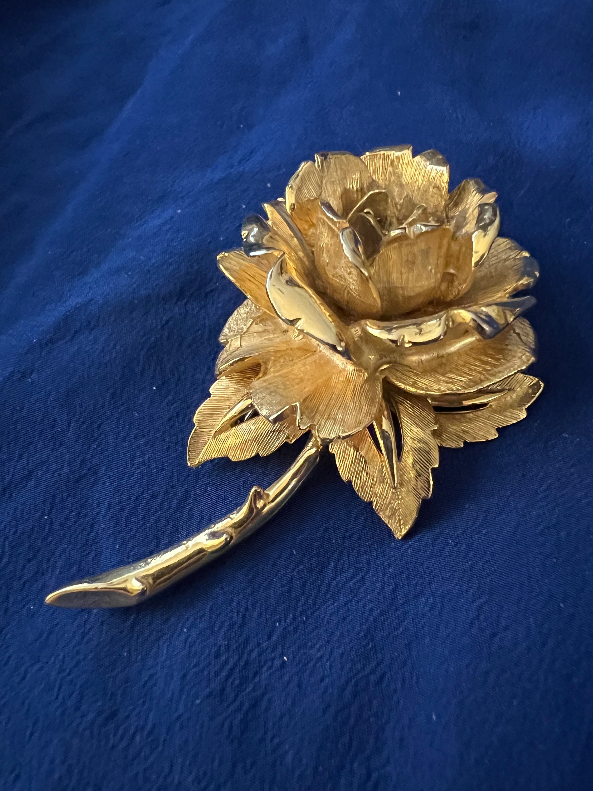 Rare Magnificent Marcel Boucher Rose Brooch - Etsy
