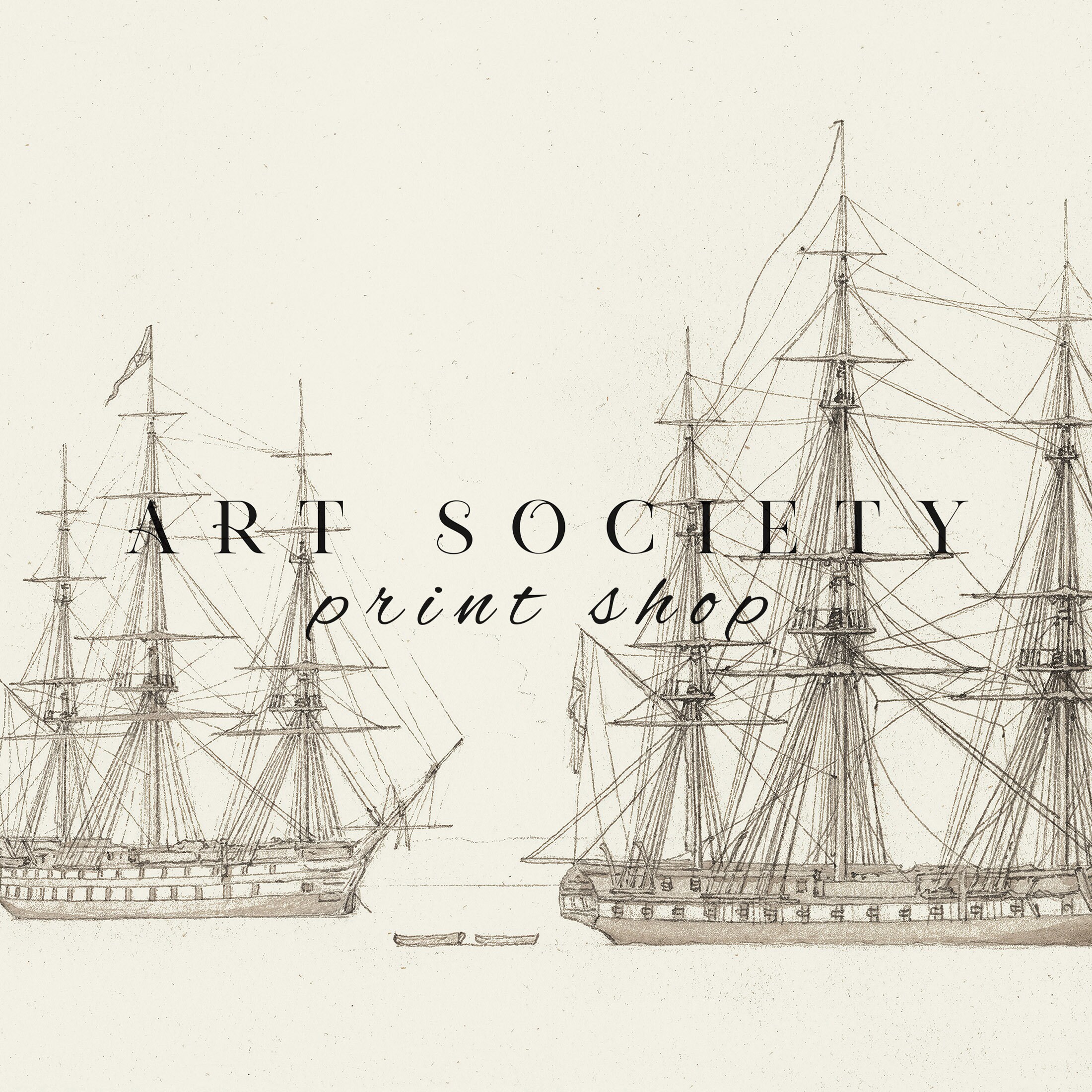 Sailing Ships Drawing, Boat Illustration, Vintage Tall Ships, Victorian ...