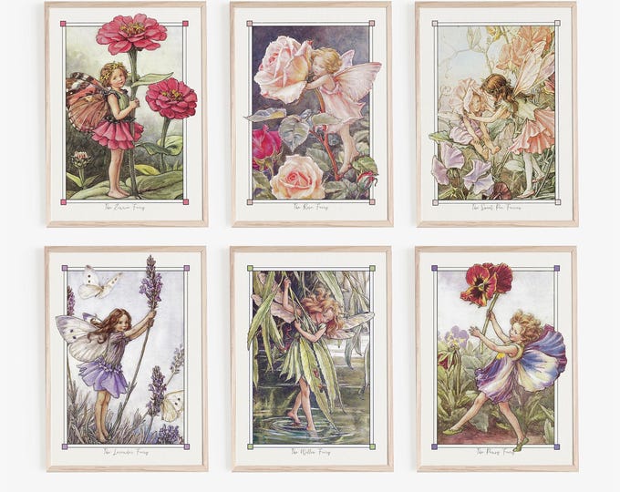 Vintage Cicely Barker Flower Fairies of the Garden, Flower Fairies ...