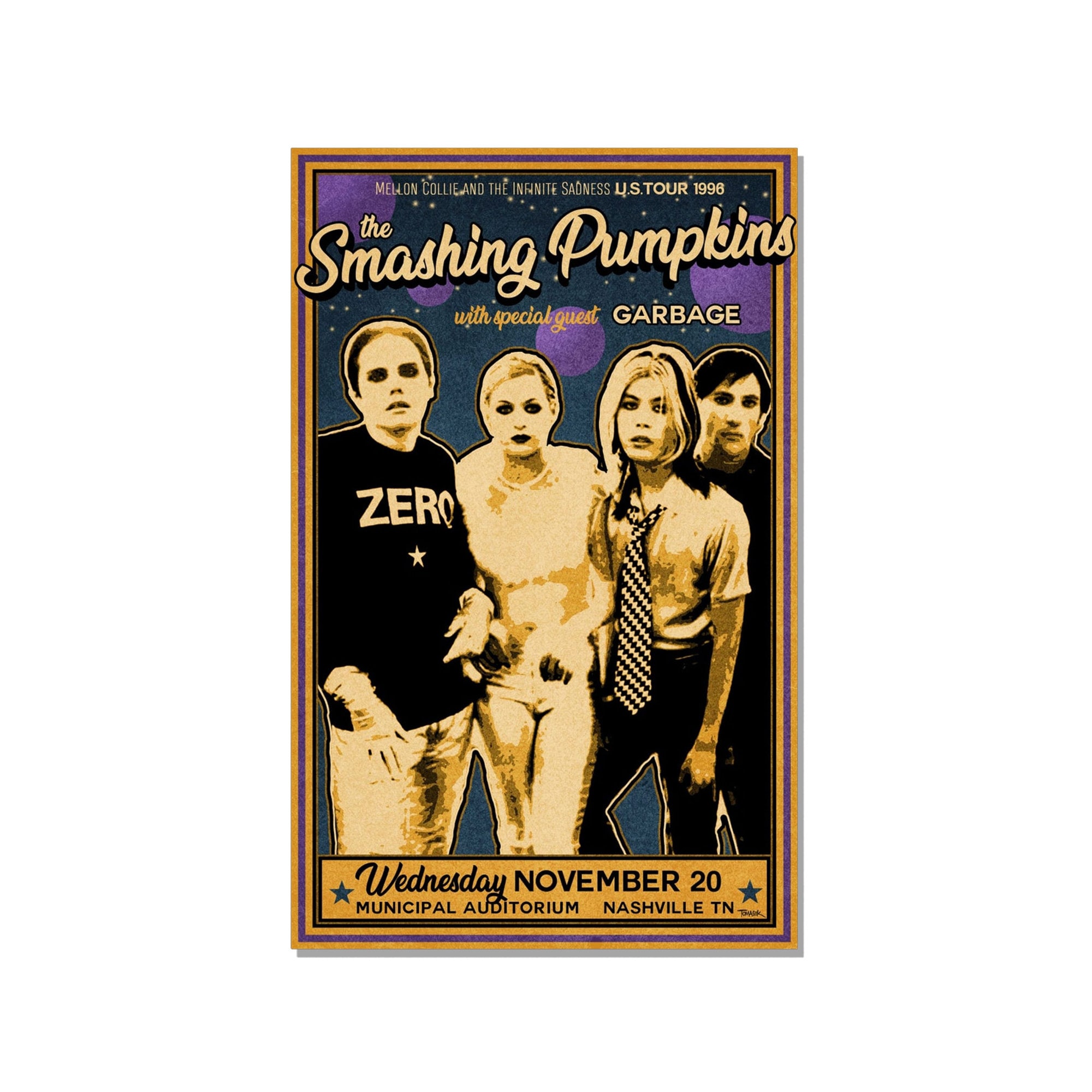 The Smashing Pumpkins Poster, Mellon Collie And The Infinite Sadness ...