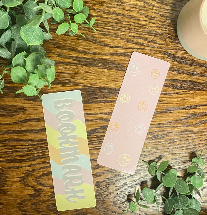 Reversible Bookmarks | Smiley Face Bookmarks | Unique Bookmarks ...