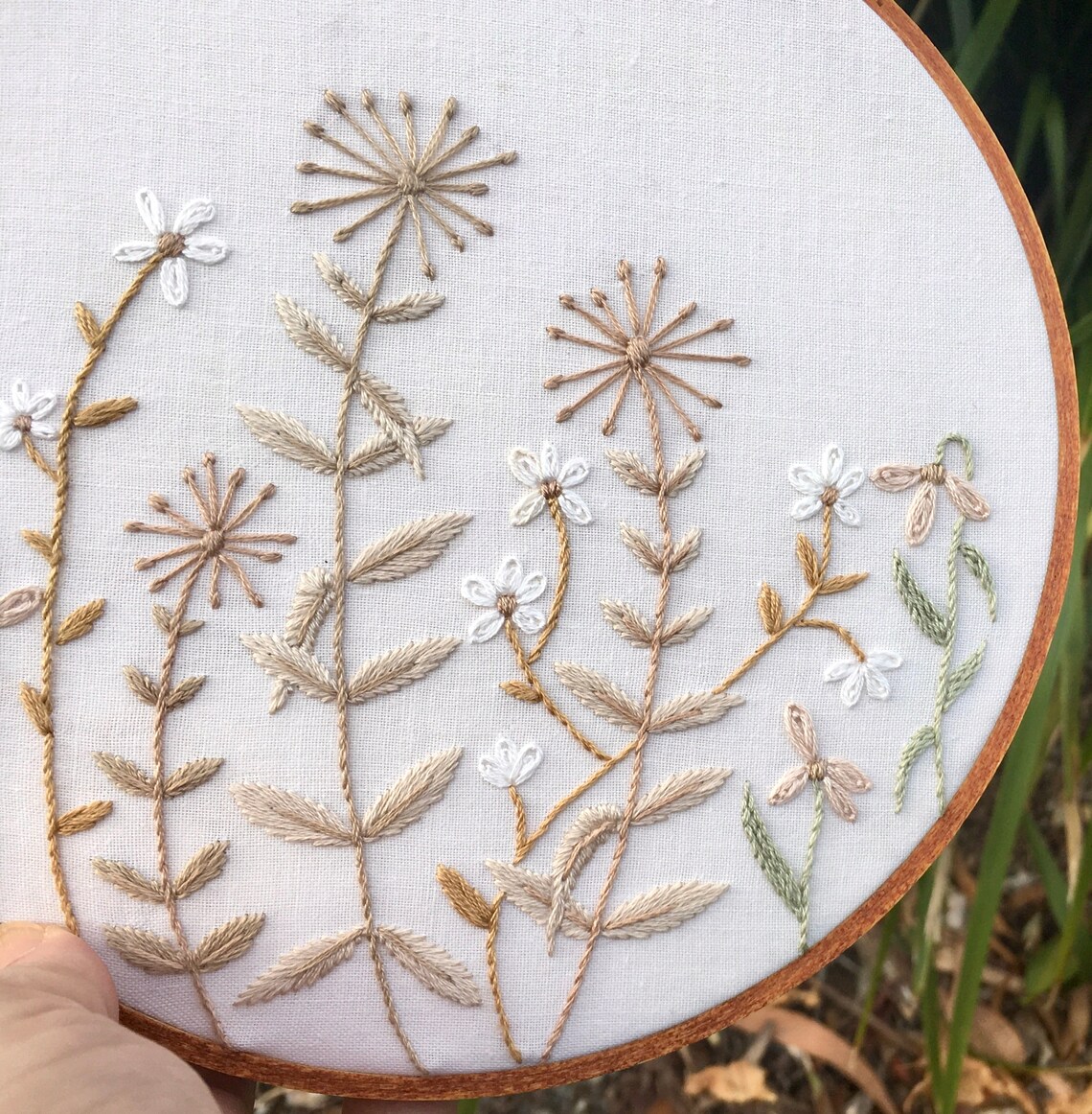 PDF Wildflower Embroidery Pattern/digital Download/hand Embroidery ...