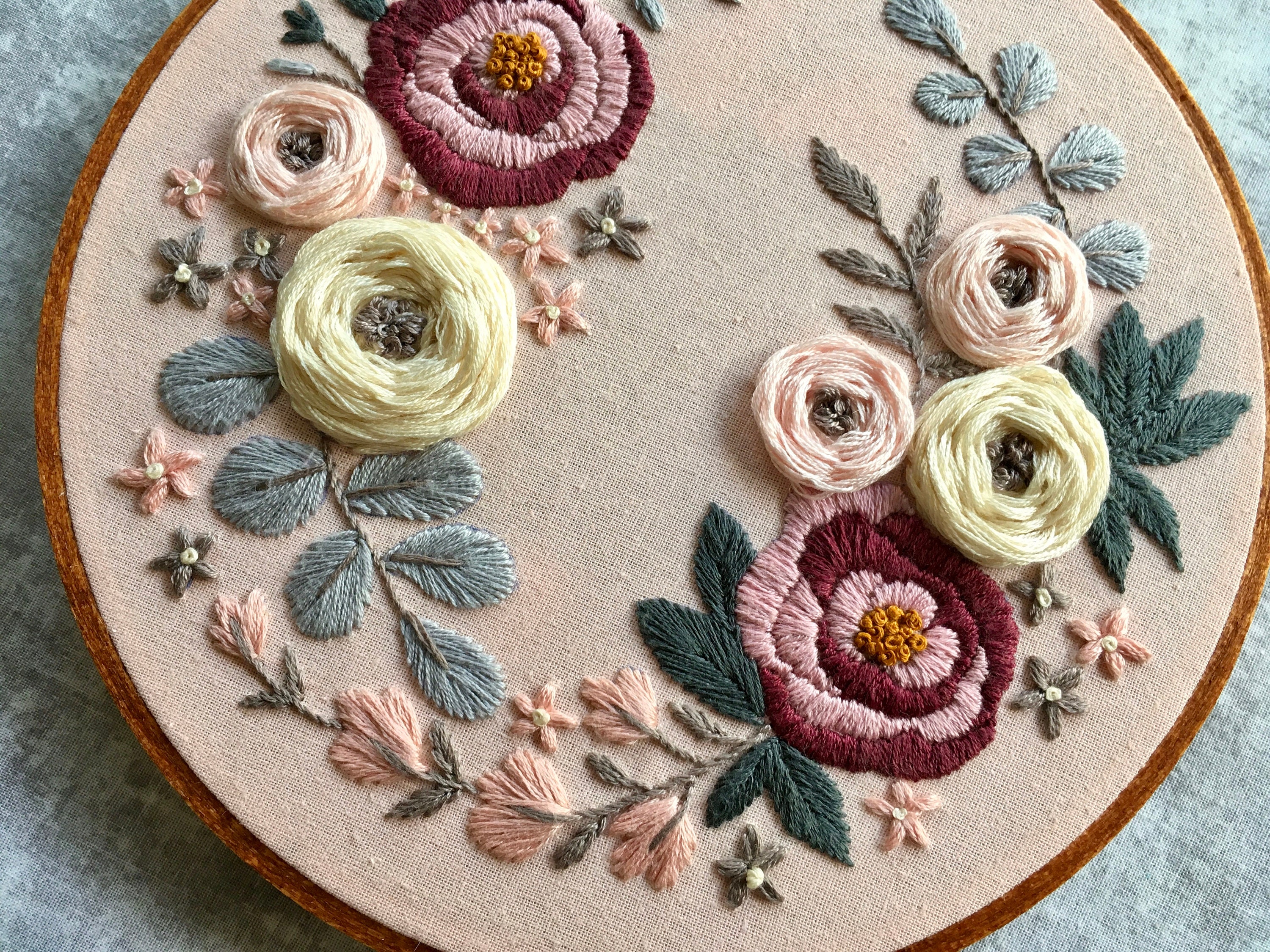 Embroidery Pattern PDF Instant Digital Download. Downloadable DIY Hand ...