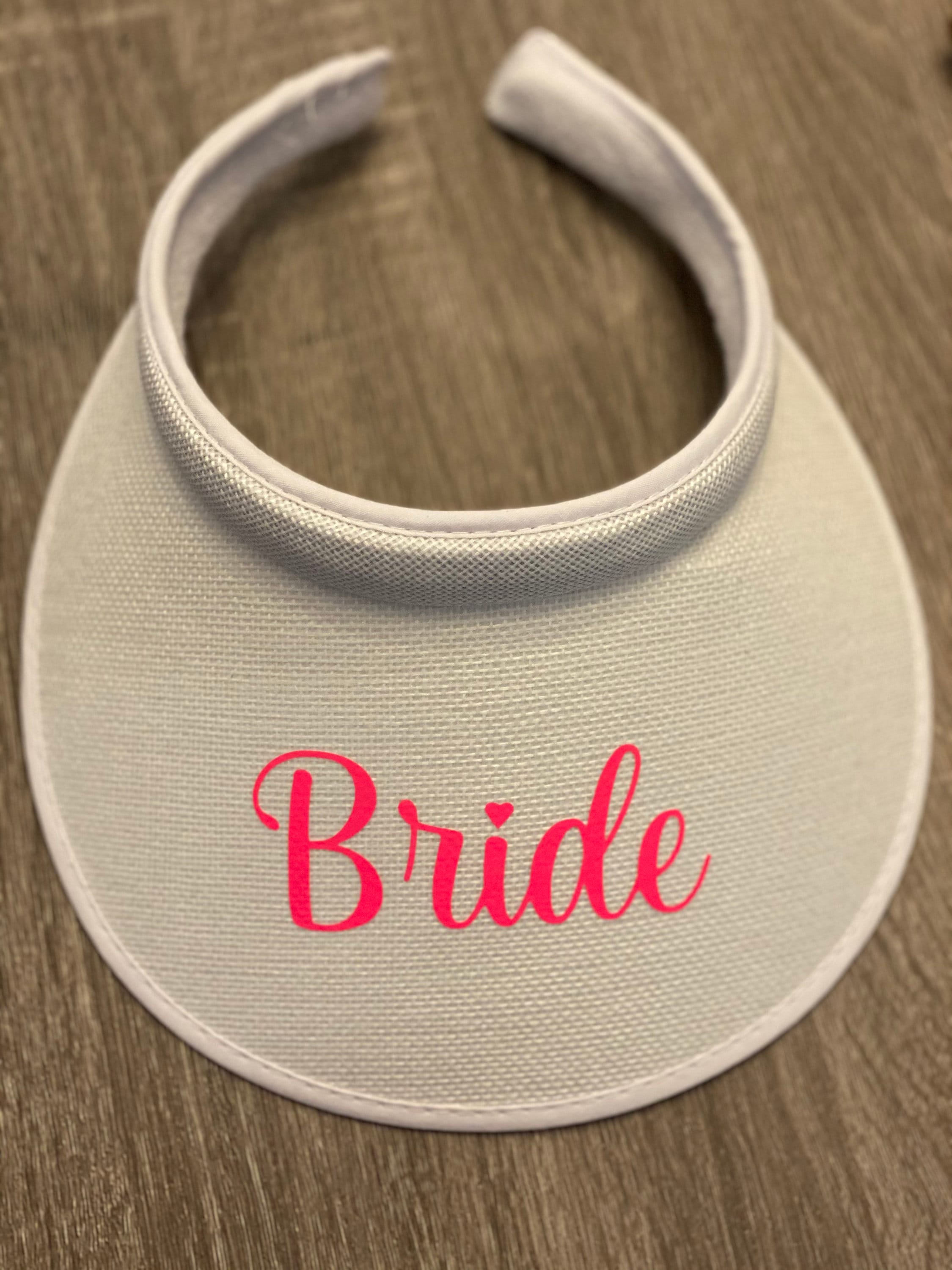 Personalized Woven Visor For Beach Parties Vacations | Etsy