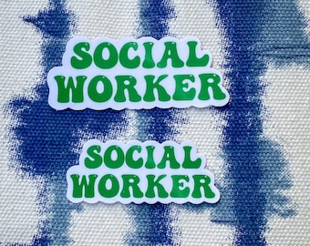 Social Work Sticker Pack Stickers Social Work Social Worker Gift for a ...