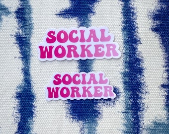 Licensed Master Social Worker Sticker LMSW Sticker Social - Etsy