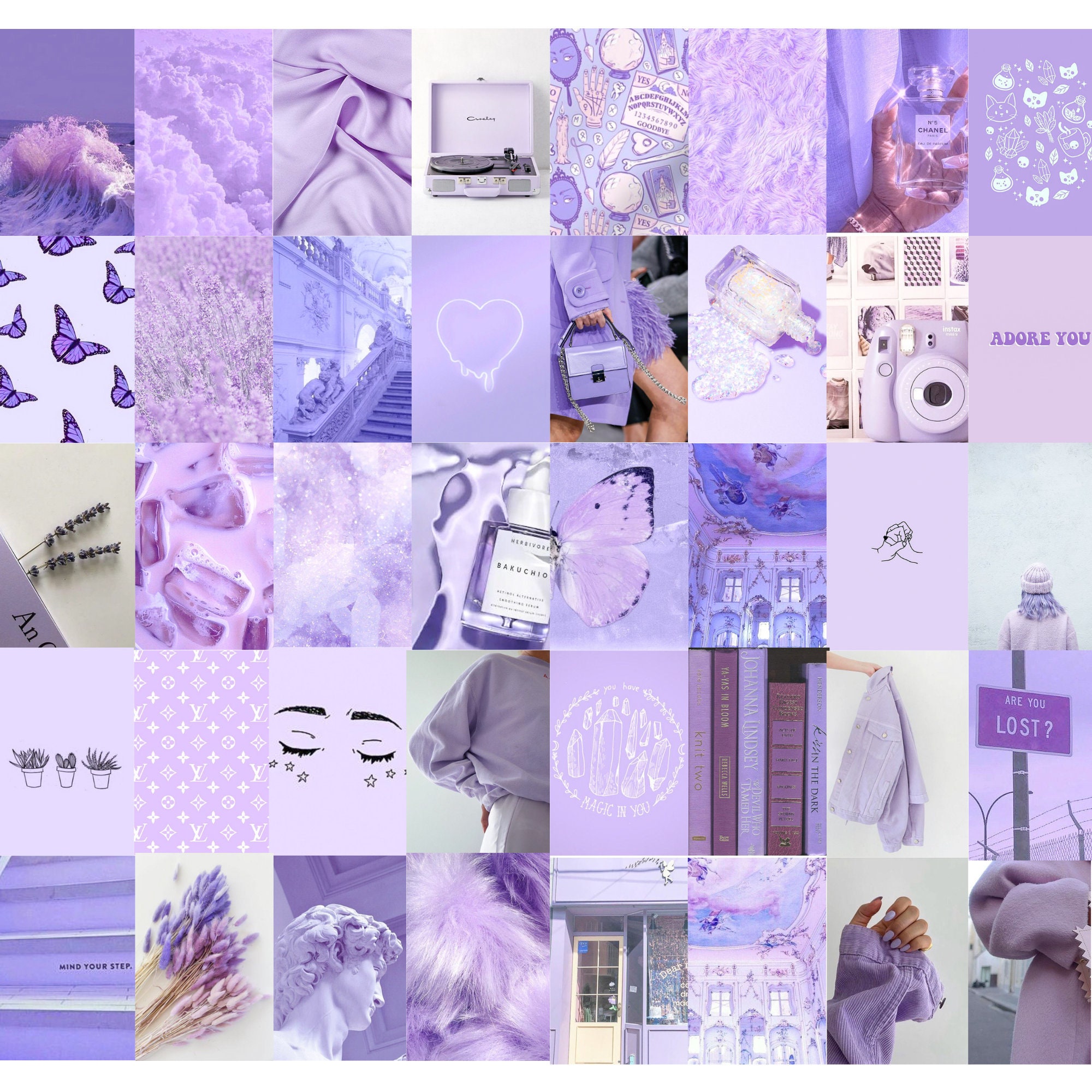 Lavender Wall Collage Kit Soft Purple Aesthetic Colla - vrogue.co Lavender Wall Collage Kit Soft Purple Aesthetic Colla - vrogue.co