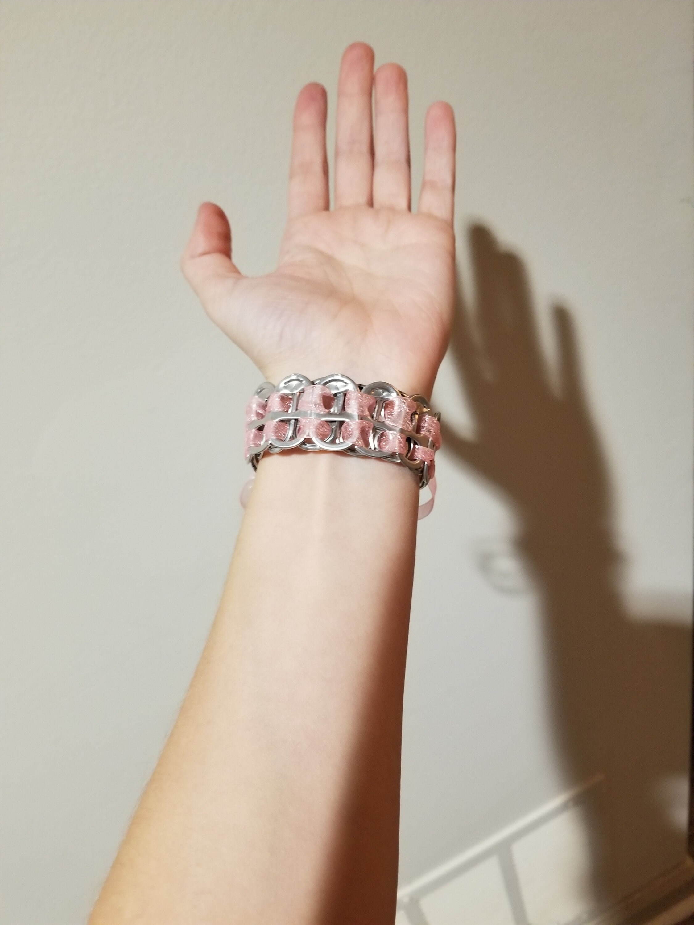 Pull Tab Ribbon Bracelet - Etsy