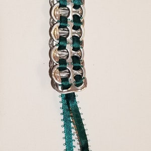 Pull Tab Ribbon Bracelet - Etsy