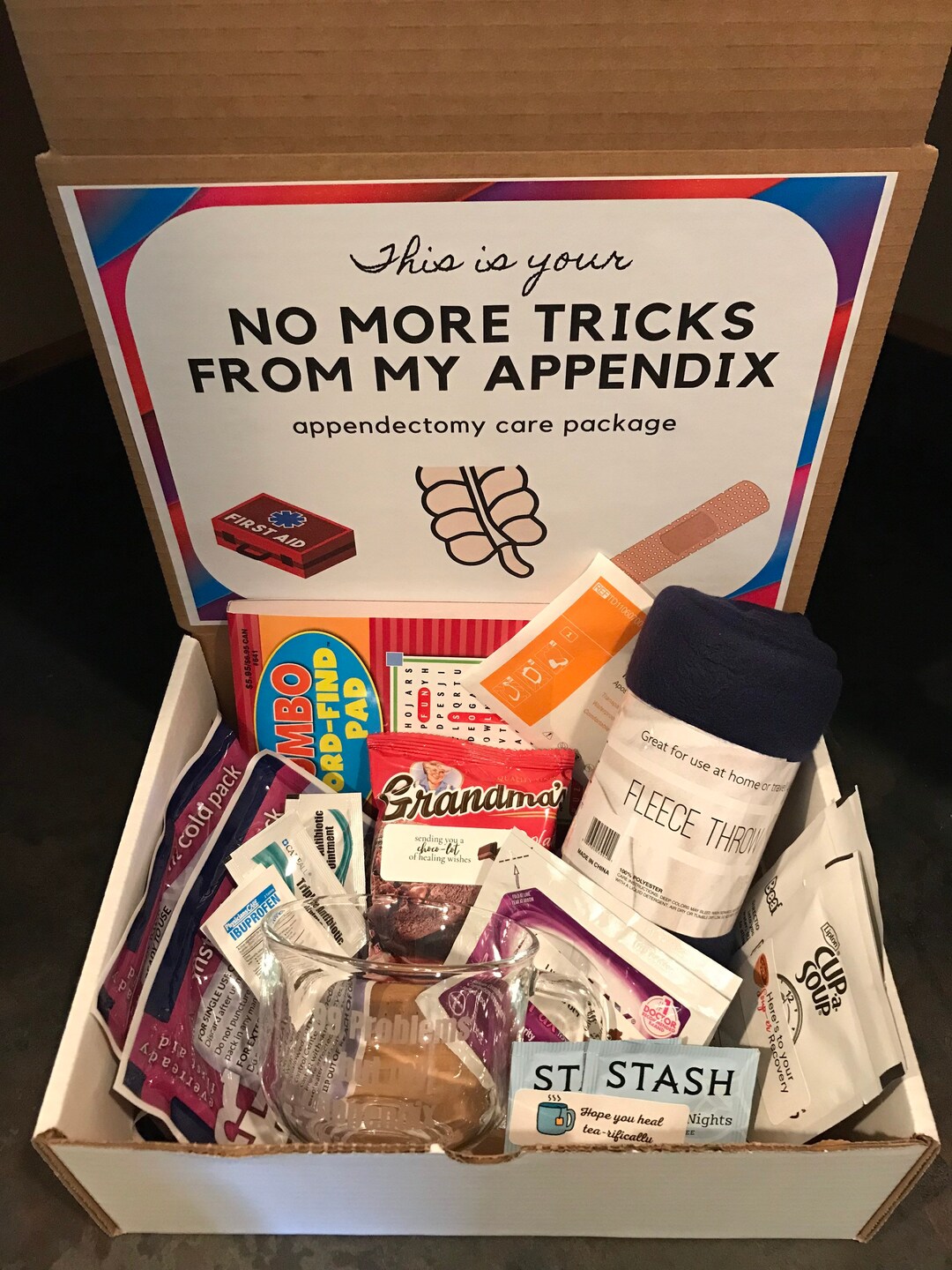 Appendectomy Care Package - Etsy