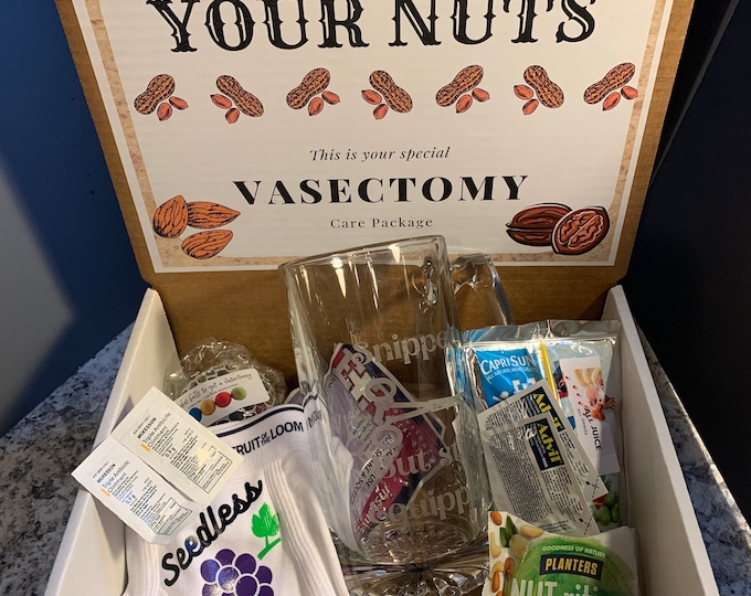 Vasectomy Care Package - Etsy