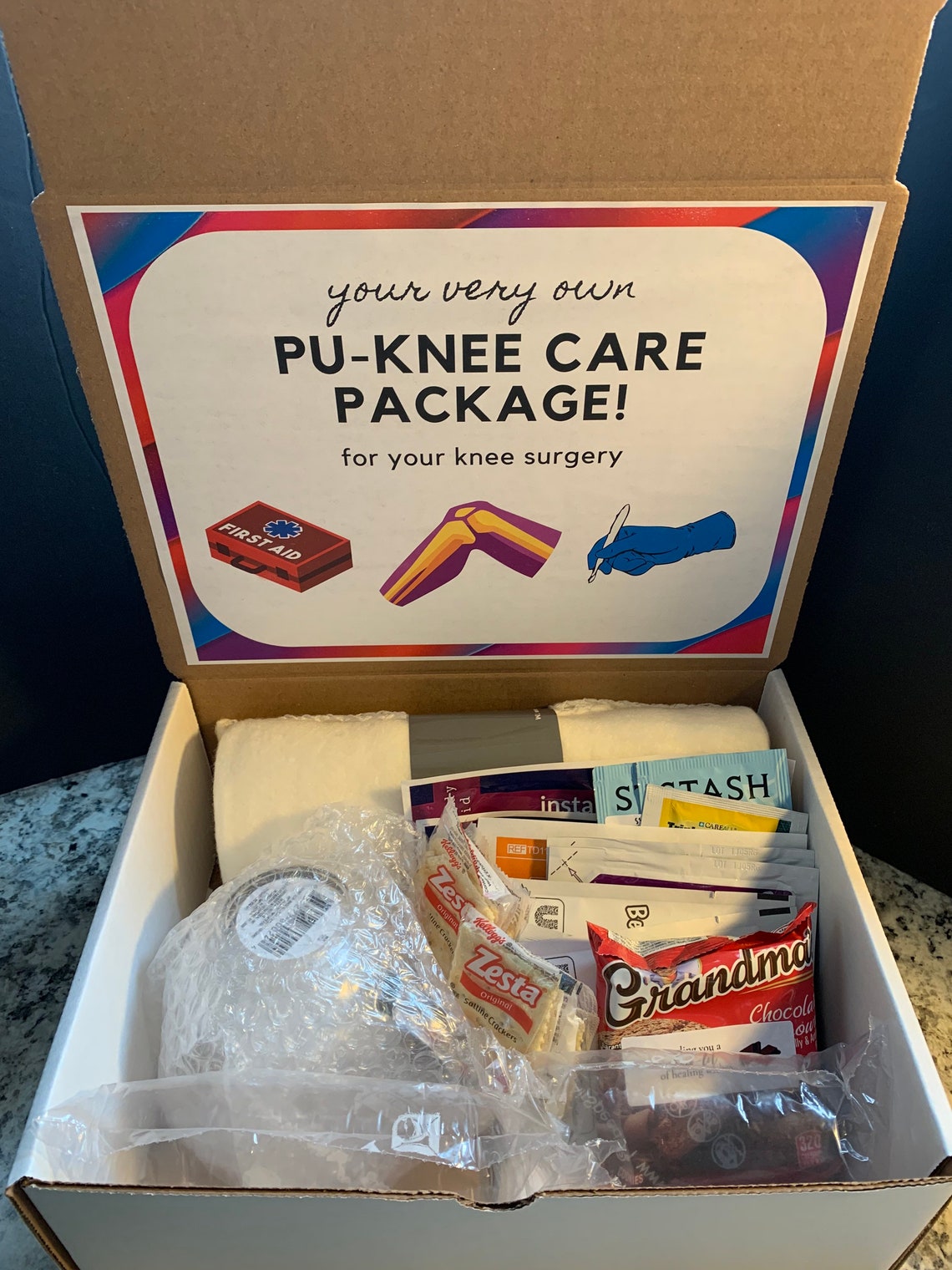Knee Surgery Care Package - Etsy