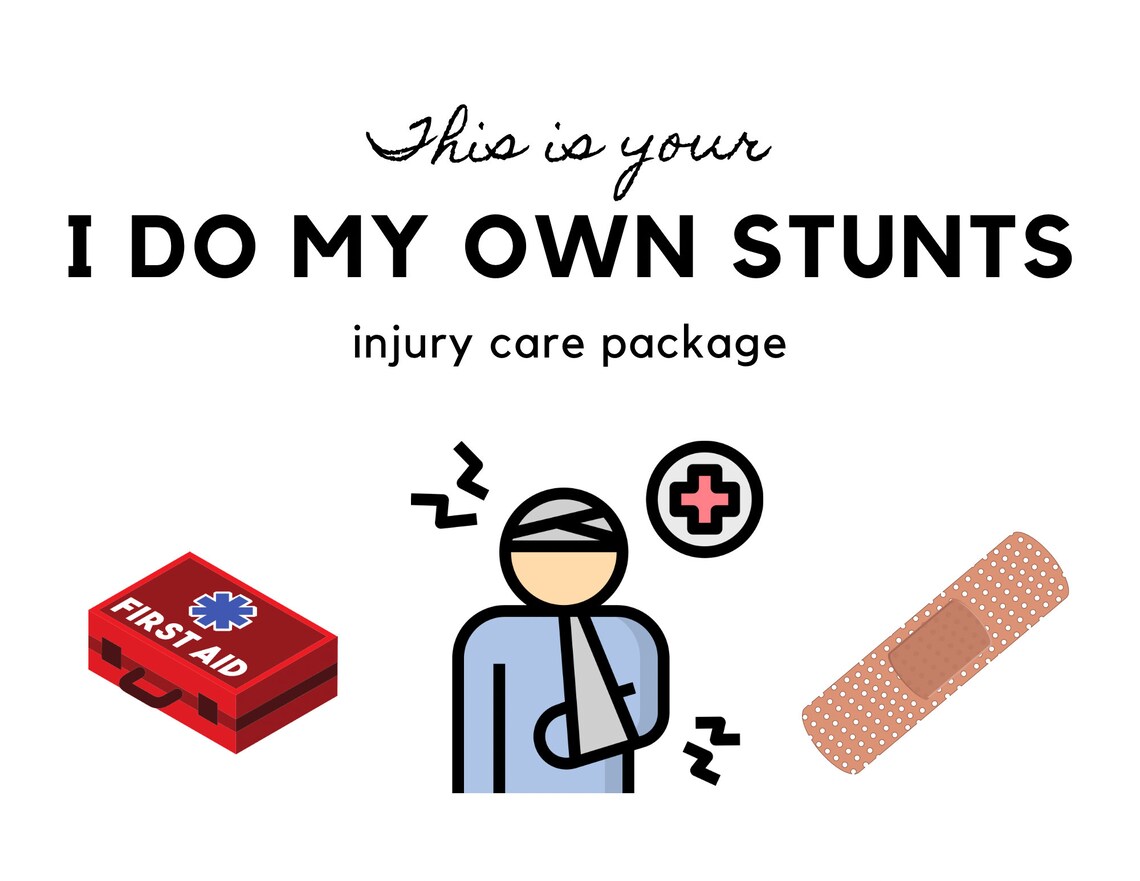 Injury Care Package - Etsy