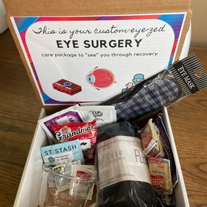 Eye Surgery Care Package - Etsy