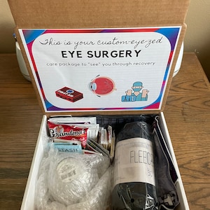 Eye Surgery Care Package - Etsy
