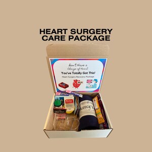 Heart Surgery Care Package - Etsy