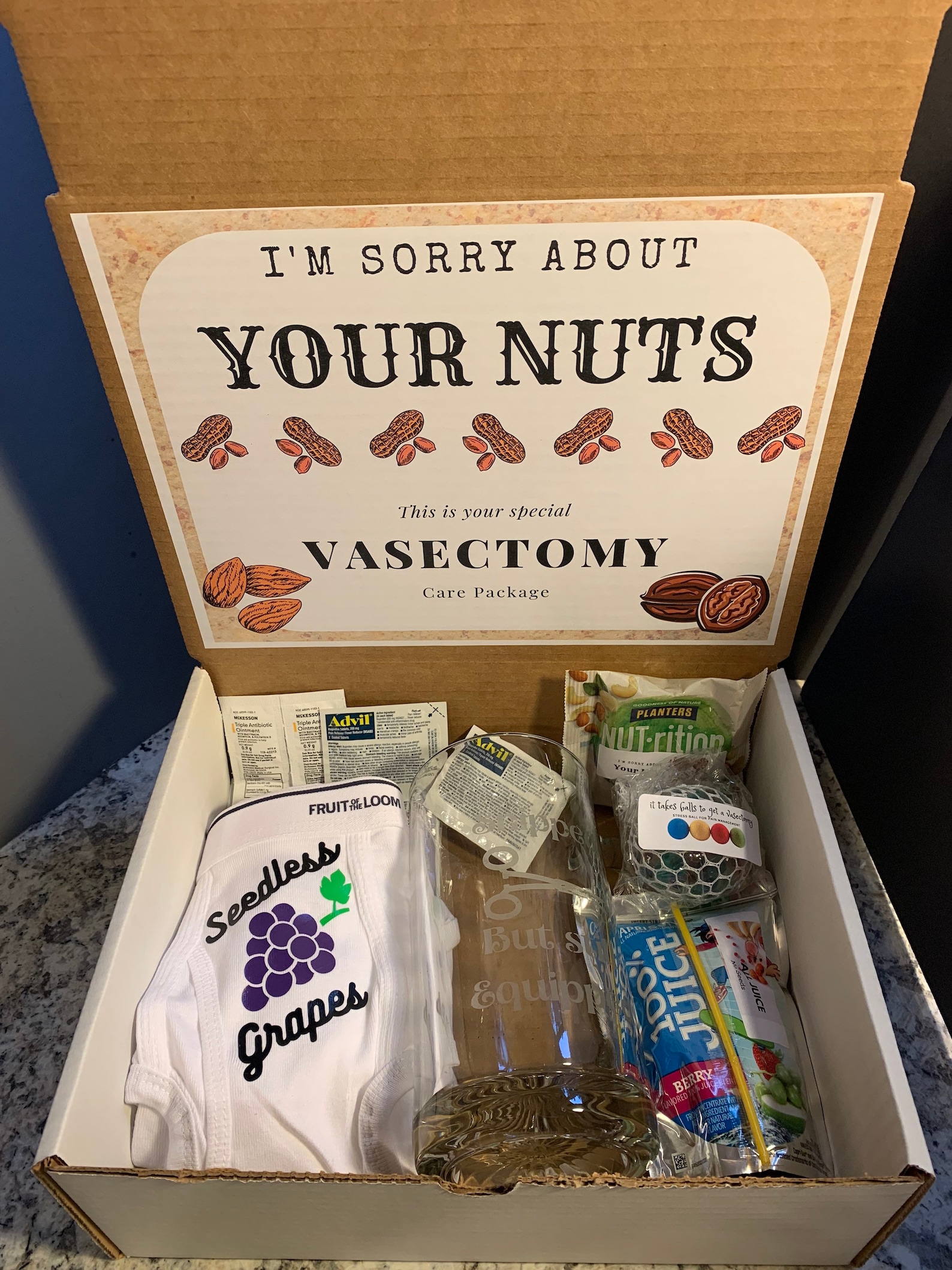 Vasectomy Care Package - Etsy