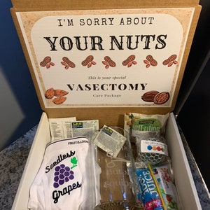 Vasectomy Care Package - Etsy