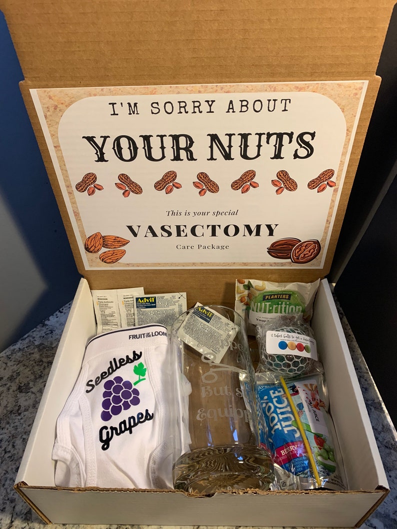 Vasectomy Care Package - Etsy